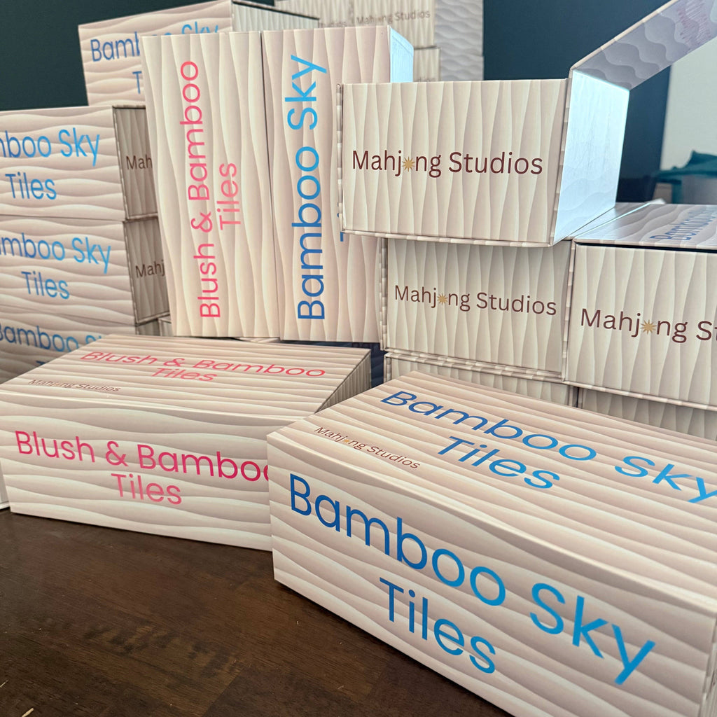 Mahjong Studios - Mahjong Studios – Blush & Bamboo American Mahjong Ti ...