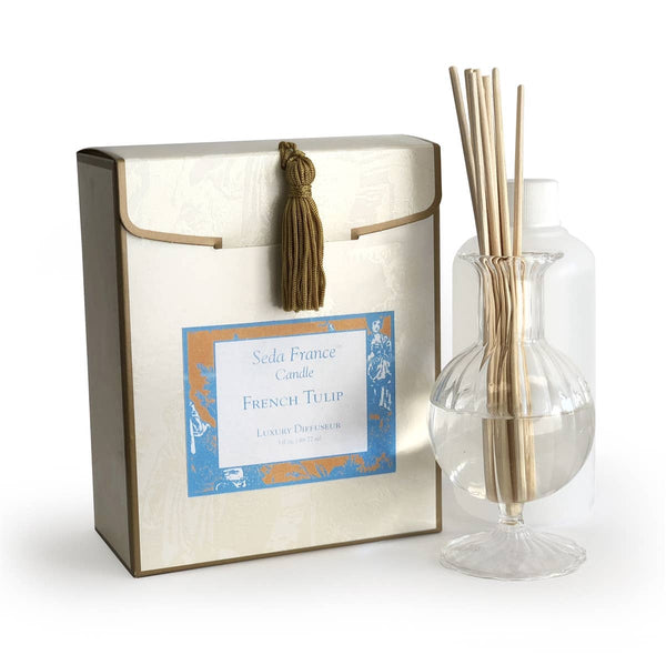 Seda France Candles - Mini French Tulip Classic Toile Diffuseur Set ...